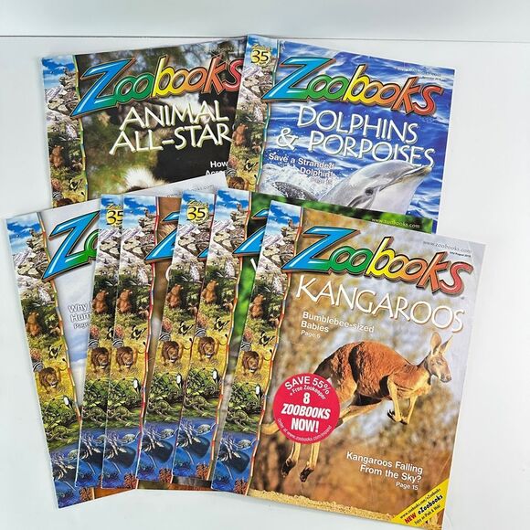 No Brand | Other | Zoobooks Animal Magazineslot Of 8 Magazine | Poshmark